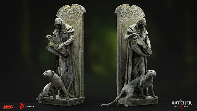 Witcher 3 - Statues, AMC Ro Studio : Dusting off some assets we made ...