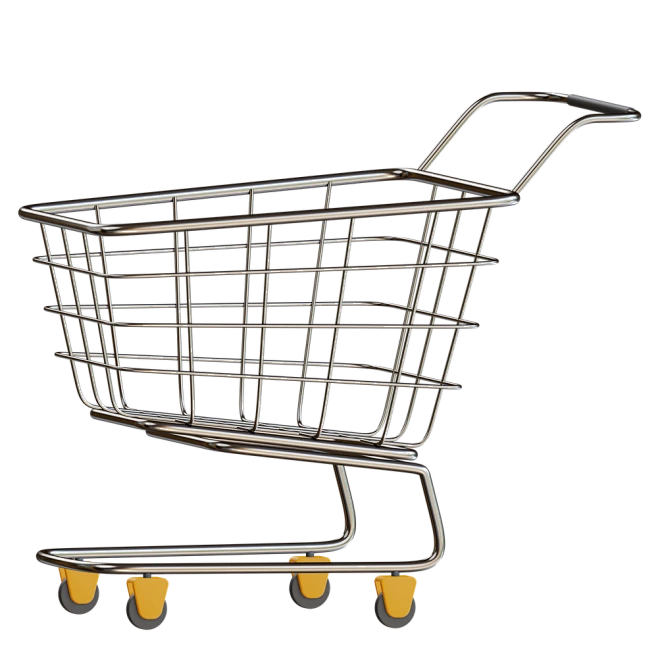 Shopping Cart 3D Icon - Free Download E-commerce & Shopping 3D Icons ...