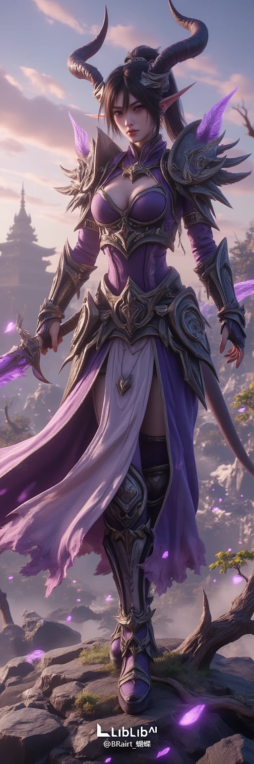 魔兽世界西方魔幻_Flux 3D/写实-LoRA-漫美馆-LiblibAI-花瓣网