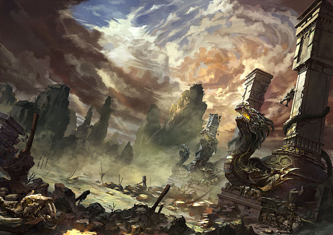 中国风战场气氛图来自cgbook.cn (384)