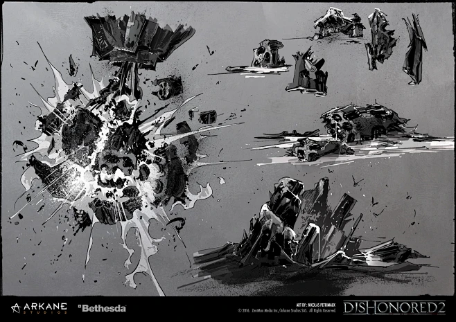 VFX Concept Art | Wind Blast, Nicolas Petrimaux : VFX Concept Art ...