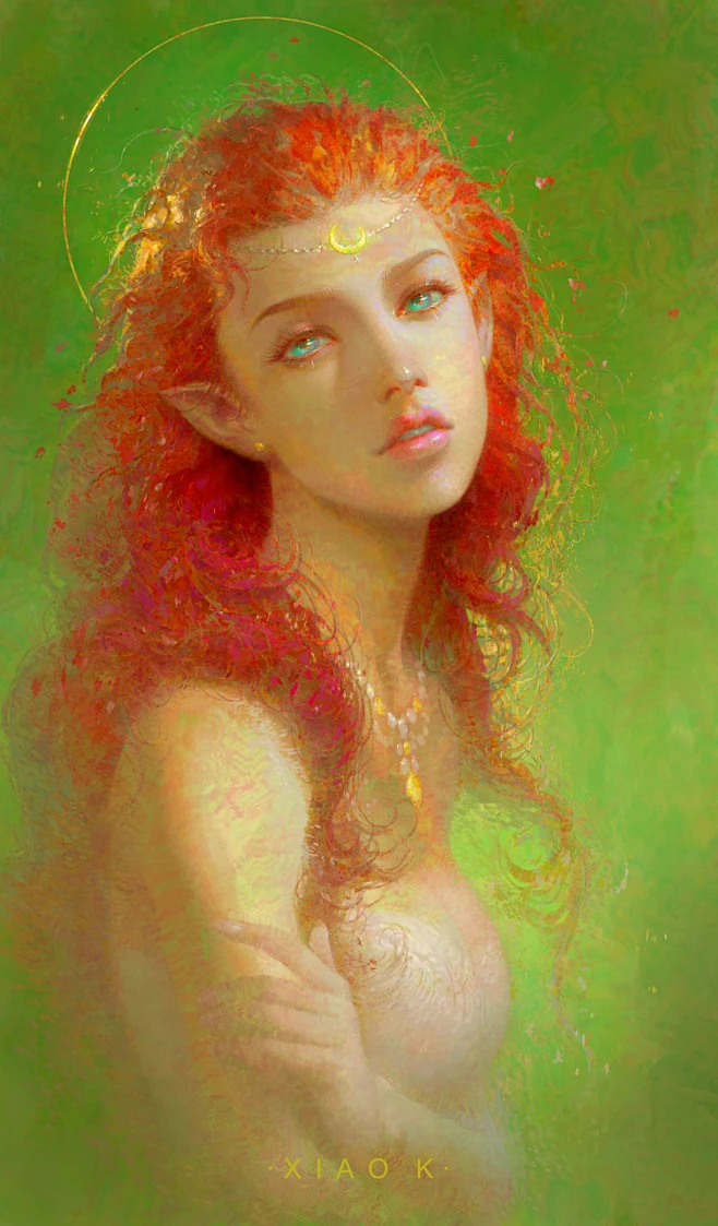 【小K原创作品】〖娜塔莎〗痴迷印象派的小练习，动作有参考。个人微博：http://weibo.com/kkart-花瓣网