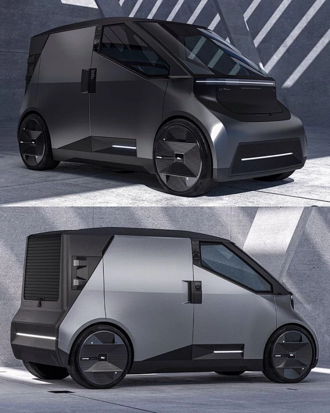 City Car design-花瓣网