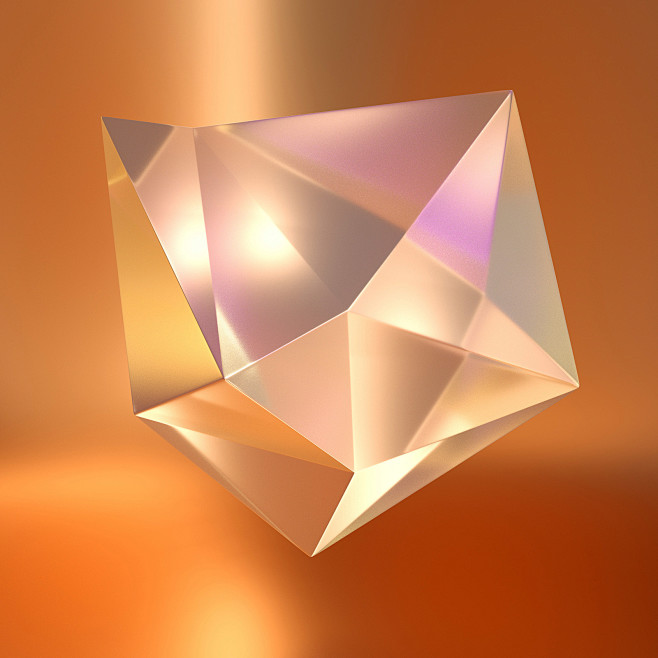 Colored Crystals on Behance