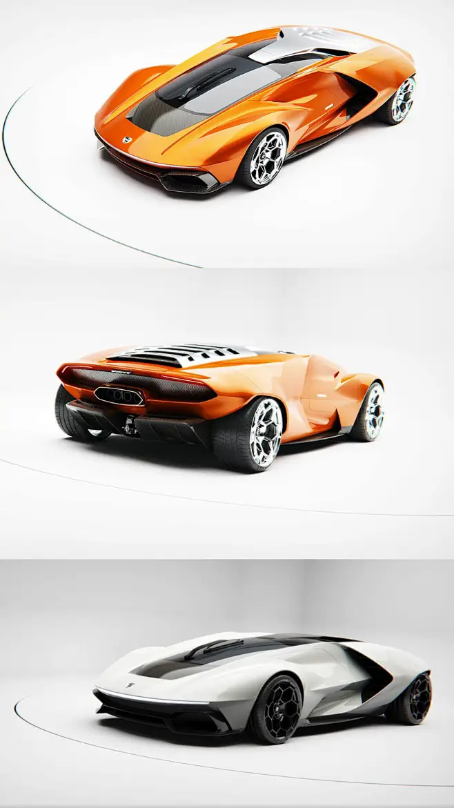 Stratus Concept跑车3D模型（OBJ,FBX,MAX） -花瓣网