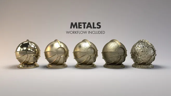 shading_materials_metals_rendering_reference_shaders_作品编号:829563_高清CG插画 ...