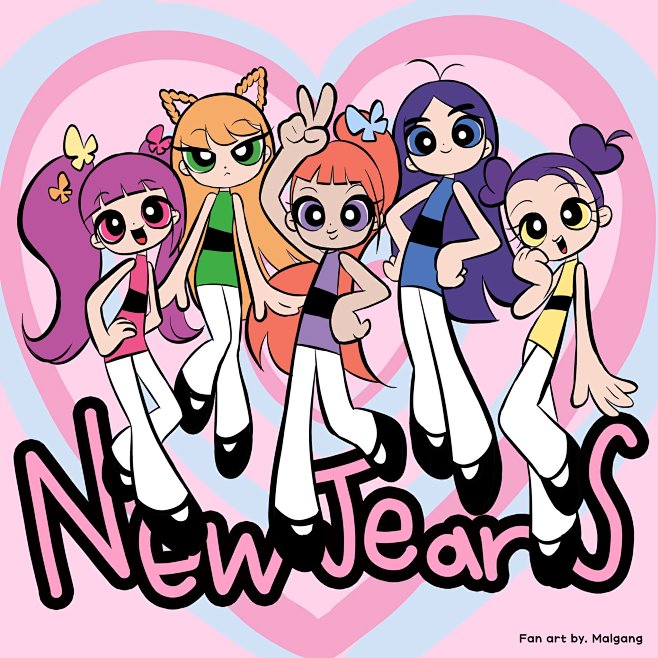 newjeans 飞天小女警