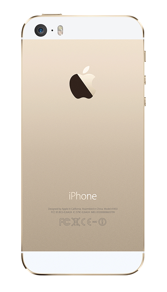 iphone5/5s/se 土豪金背面