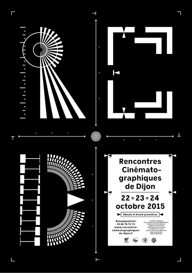 atelier tout va bien - typo/graphic posters : our studio is mainly ...