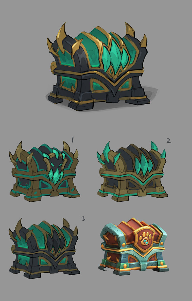 Props and icons Dragon Champions