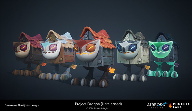 {游戏系列}美国 Project Dragon(UI,角色，场景）