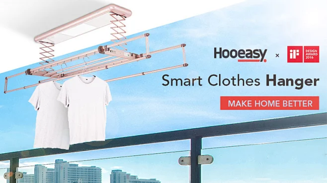 Hooeasy Hanger Electric Clothes Hangers, Smart Clothes Hanger : Hooeasy ...