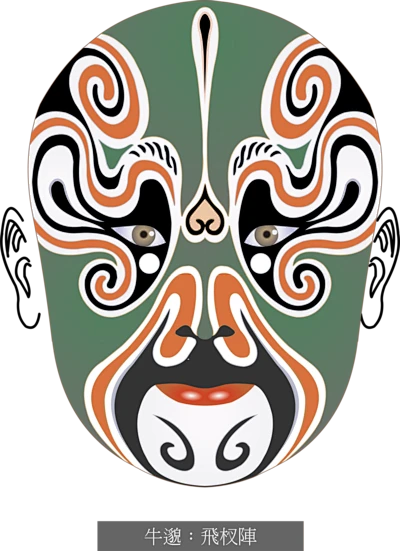 【米图网-52mitu.com】京剧 传统 文化 非遗 面具 脸谱 川剧 变脸京剧-花瓣网