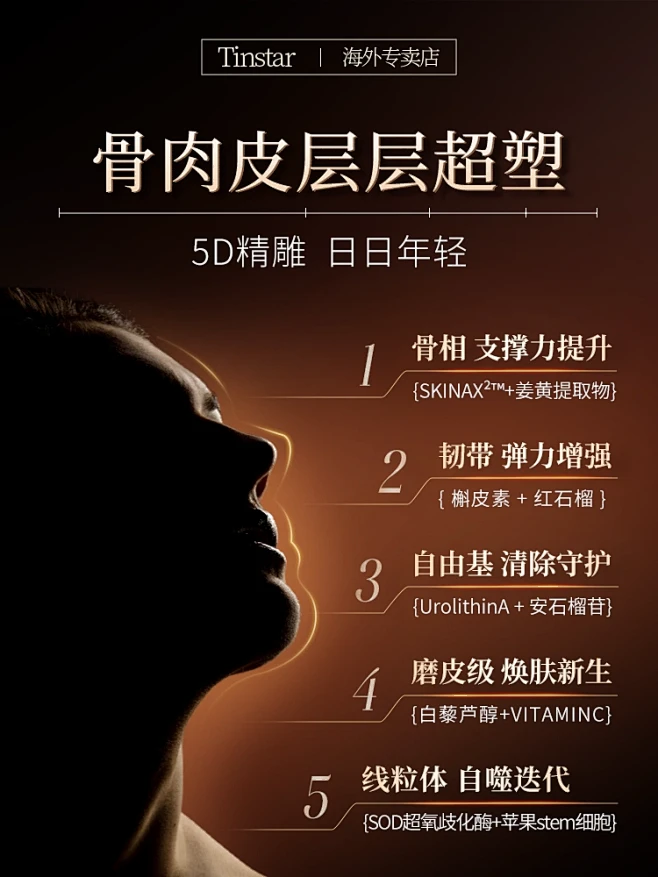 【5D精雕轮廓】美国Tinstar美颜御龄丸 胶原线粒体细胞级高端奢养-tmall.com天猫-花瓣网