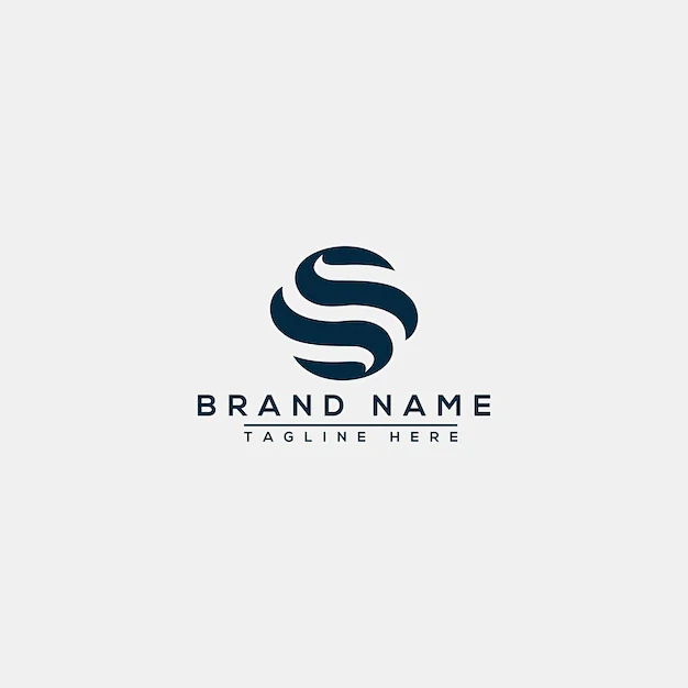 Ss logo design template vector graphic branding element