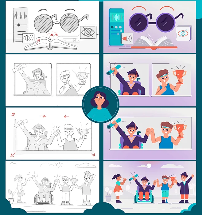 ILLUSTRATION Digital Art adobe illustrator motion design video ...