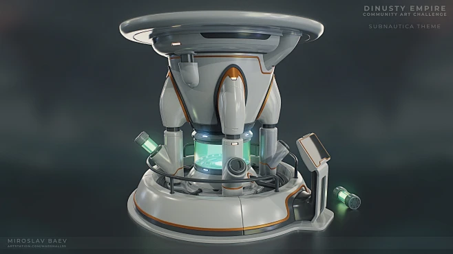Subnautica Prop - Dinusty Art Challenge-花瓣网