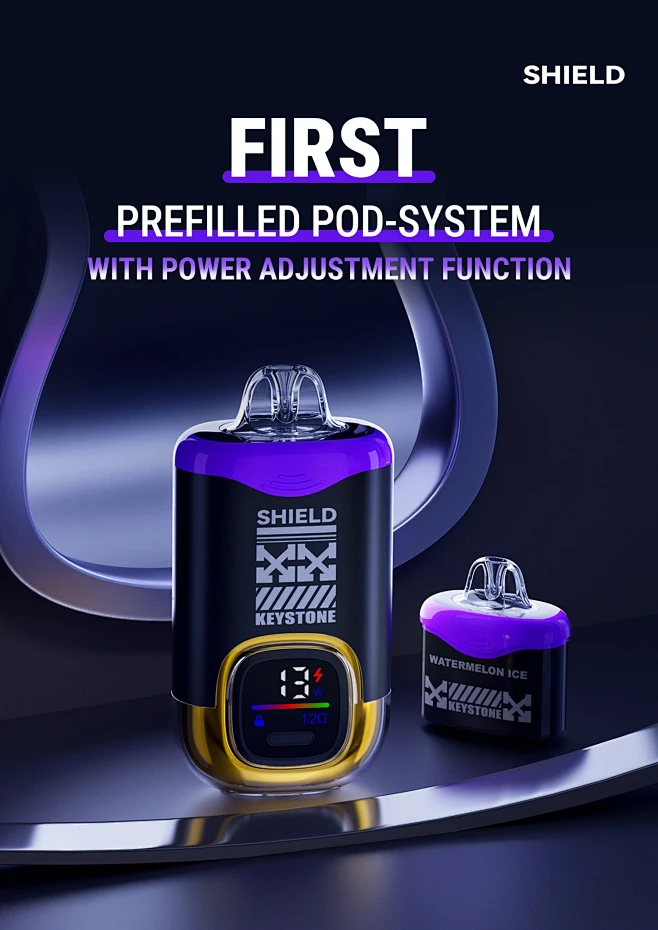 SHIELD 12000 Prefilled Vape Pod System - KEYSTONE-花瓣网