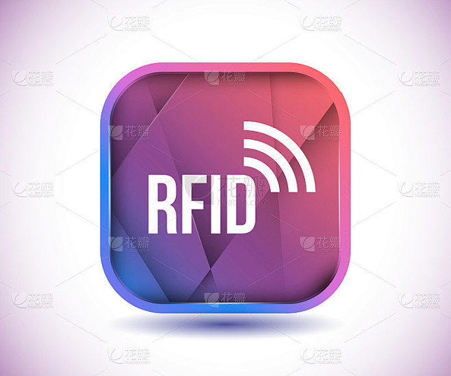 向量rfid图标