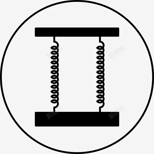 弹簧波浪漩涡图标 装置 icon 标识 标志 UI图标 设计图片 免费下载 页面网页 平面电商 创意素材-花瓣网