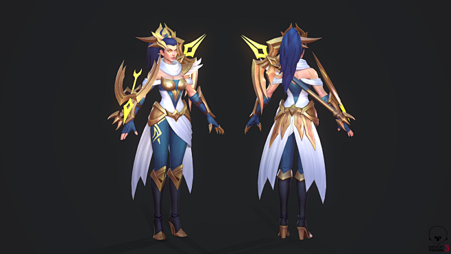 LOL-vayne 薇恩 苍穹之光 PBR