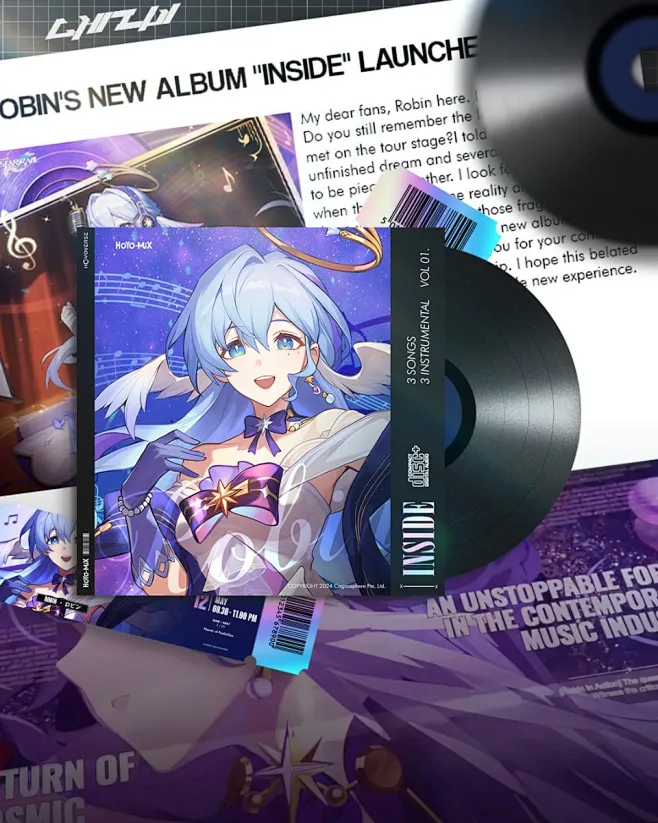 Music Cover Robin HSR-花瓣网