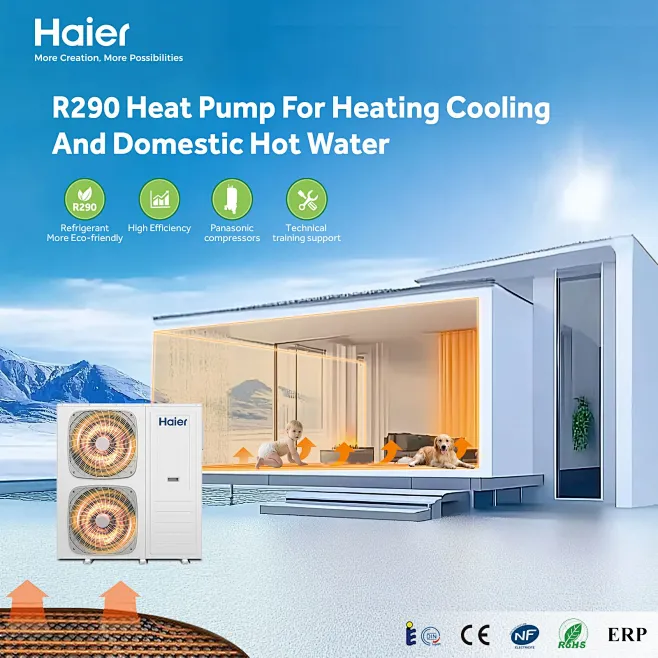 Experience the Future of Heating with Haier R290 Heat Pump! ️-花瓣网