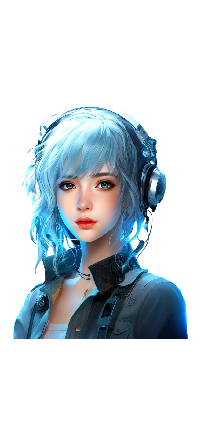 美业医美皮肤智能检测全屏竖版海报3D AIGC美女科技风AIGC(1) (2)-花瓣网