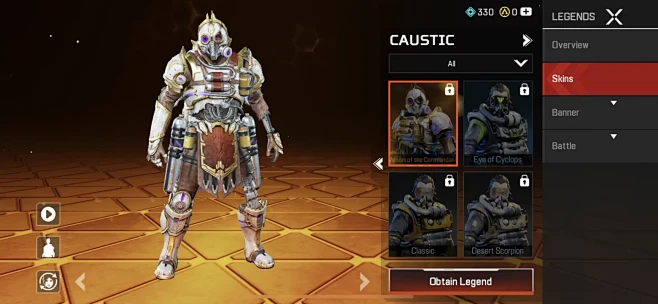 Apex Legends Mobile（北美地区）-游戏截图-GAMEUI.NET-游戏UI/UX学习、交流、分享平台-花瓣网