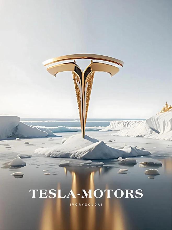 特斯拉标志-花瓣网