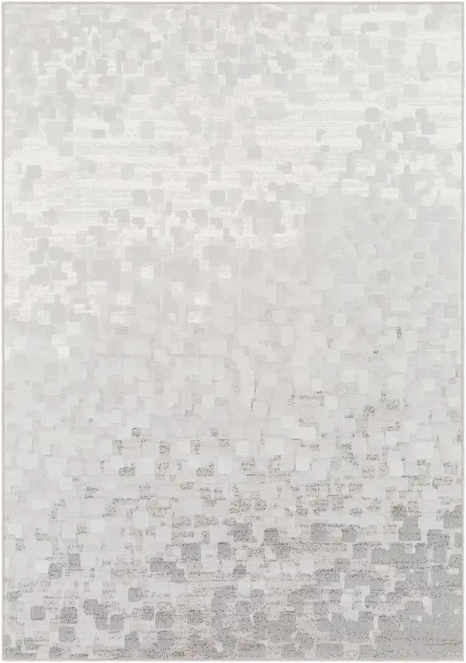 Contempo Rug in Light Gray & White : The simplistic yet compelling rugs ...