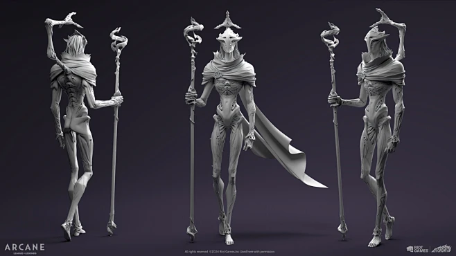 ARCANE - Viktor (final form)-花瓣网