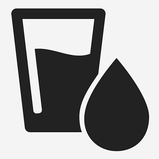 饮用水水杯水量图标_88ICON https://88icon.com 饮用水 水杯 水量 口渴 啜饮 必要 健康 水的摄入量