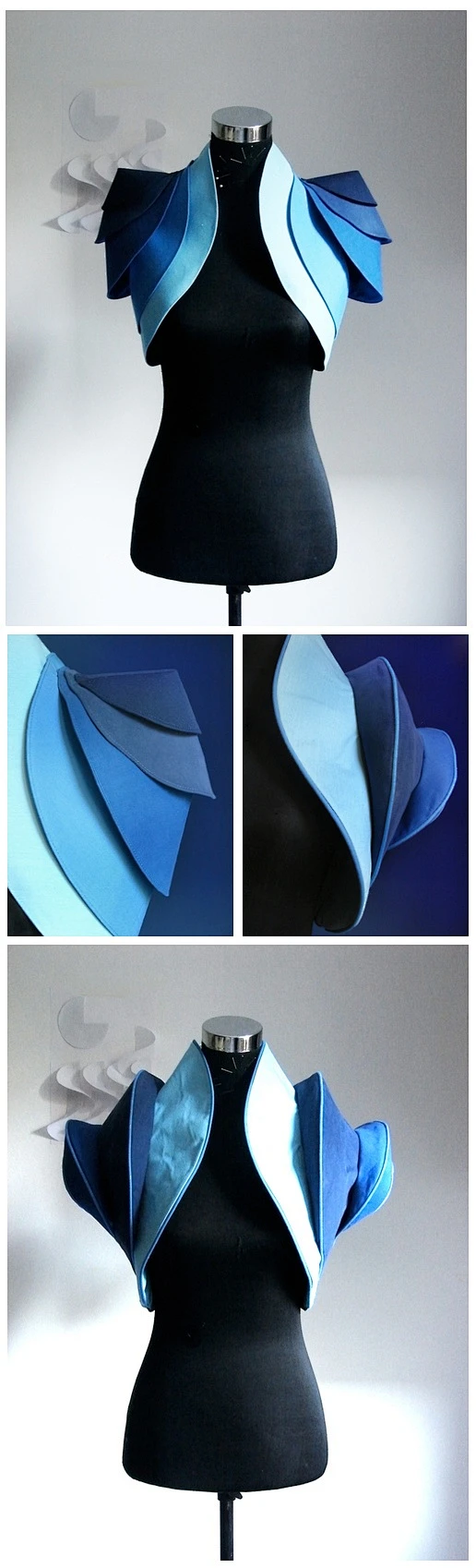 weird shoulder shapes? Simple Shapes Fashion Design & Costume Design by ...