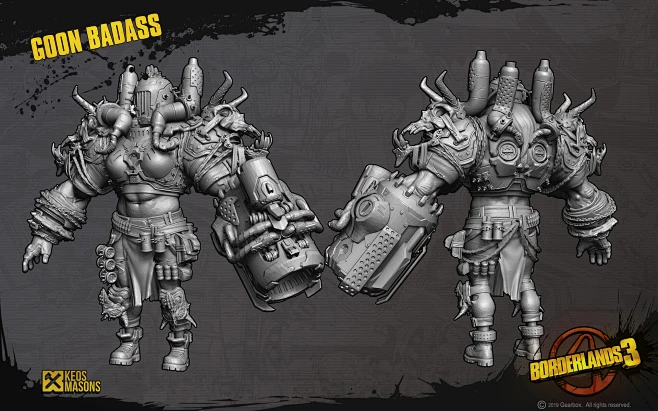 Borderlands 3 - Goons Badass, KEOS MASONS : Group effort from Keos ...