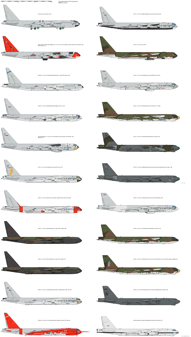 Boeing 464 B-52 Stratofortress - USA 1