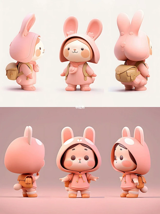 Midjourney | IP三视图-花瓣网