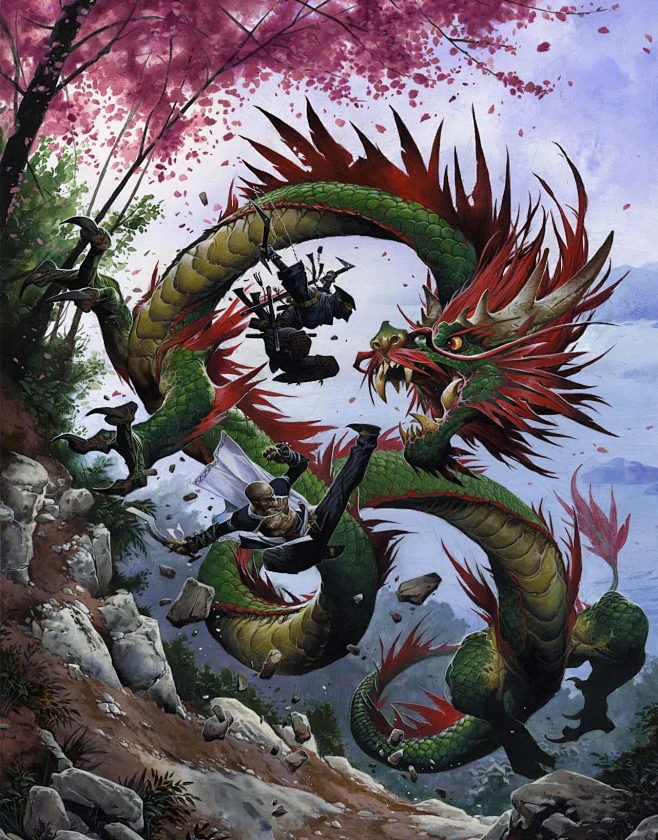 lung_dragon_by_Wayne_Reynolds-D%26D_3e_%282011-12%29_PAIZO_Pathfinder ...