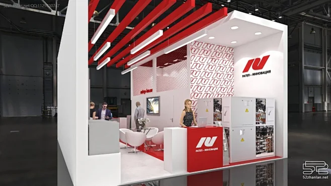 【Ratep】展台设计分享 – 52展览设计-花瓣网