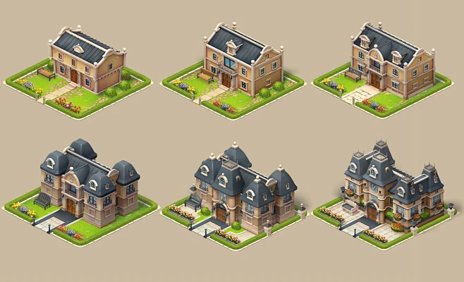 Mini life, sijin lee : mmo SNG game copyright by KRAFTON-花瓣网