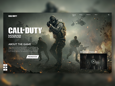 Call of Duty Webdesign clean sharp gaming game desktop wallpaper ...