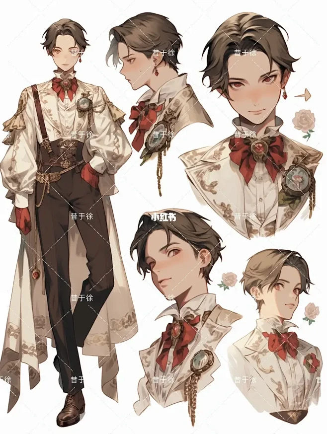 【设子】英伦宫廷贵族风男设分享