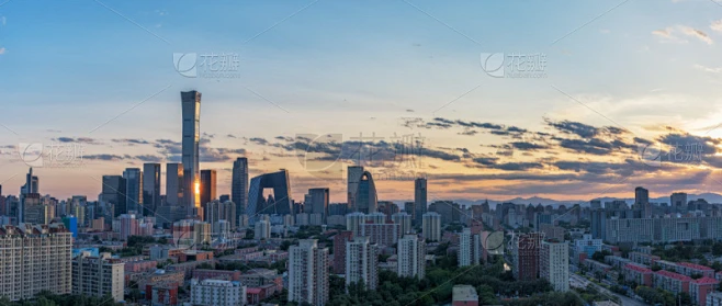 北京cbd 北京 交通 云 黄昏 公路 现代 商业金融和工业 户外 建筑素材 花瓣网