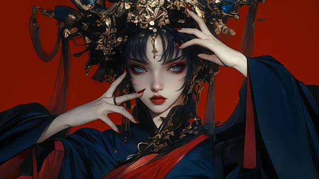 LL-暗黑女孩-hzj(17)-花瓣网