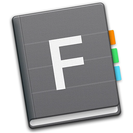 Font Book Icon-花瓣网