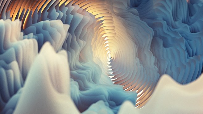 Waves on Behance