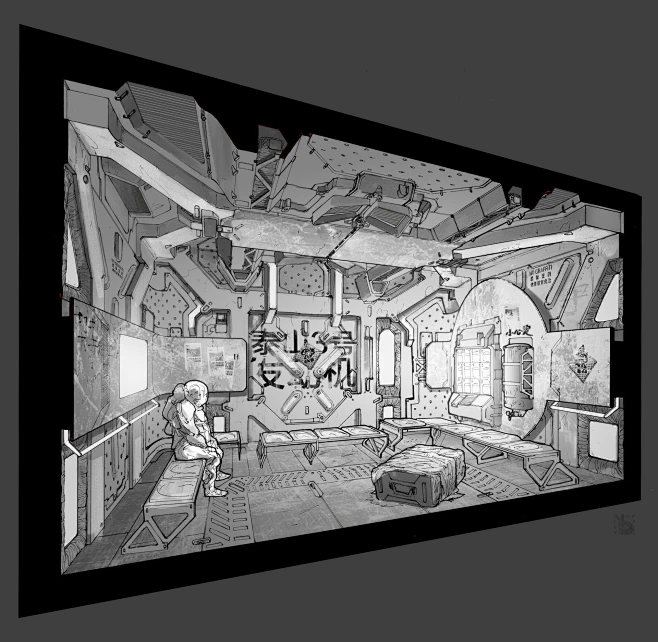 WANDERING EARTH - Surface Elevator-2-花瓣网