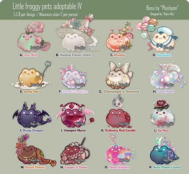 [CLOSED] Carnival Gachagoops by moonbeani on DeviantArt | Cute kawaii ...