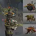 Starcraft II Legacy of the Void - Pylon - LowPoly, Gaëtan Montaudouin ...