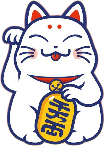 招财猫, Lucky Cat-花瓣网
